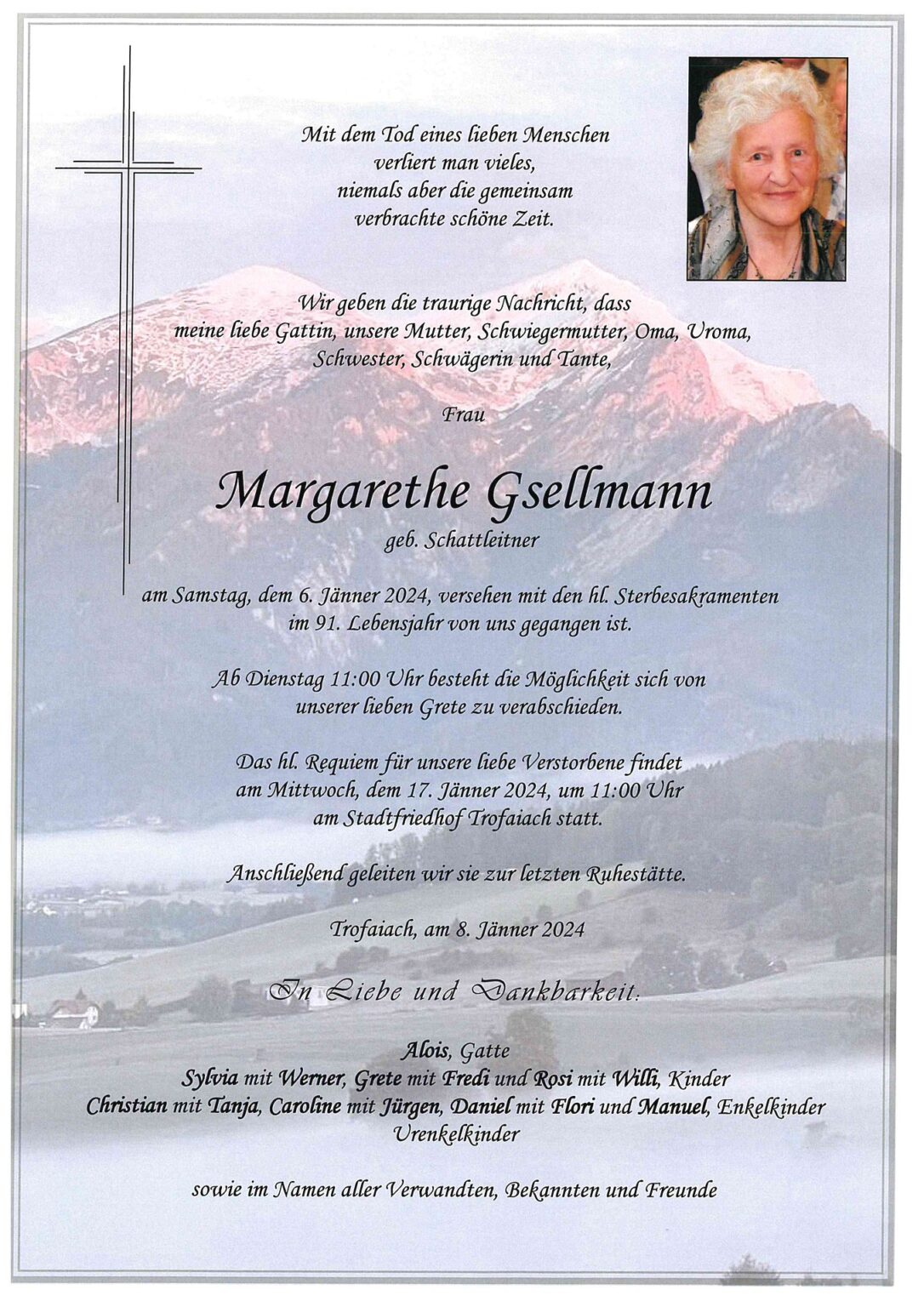 Gsellmann Margarethe - Stadtwerke Trofaiach