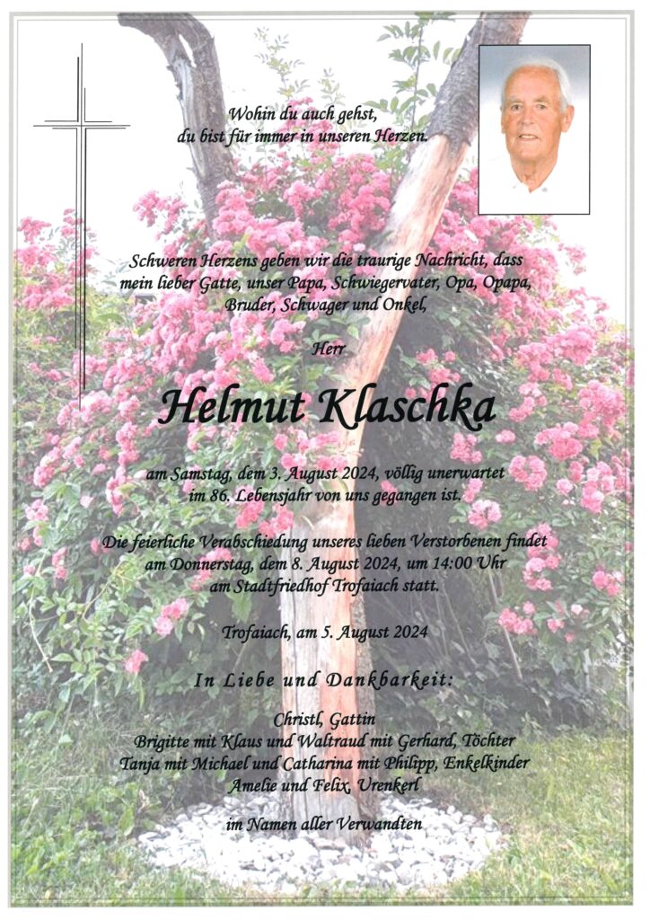 Klaschka Helmut - Stadtwerke Trofaiach