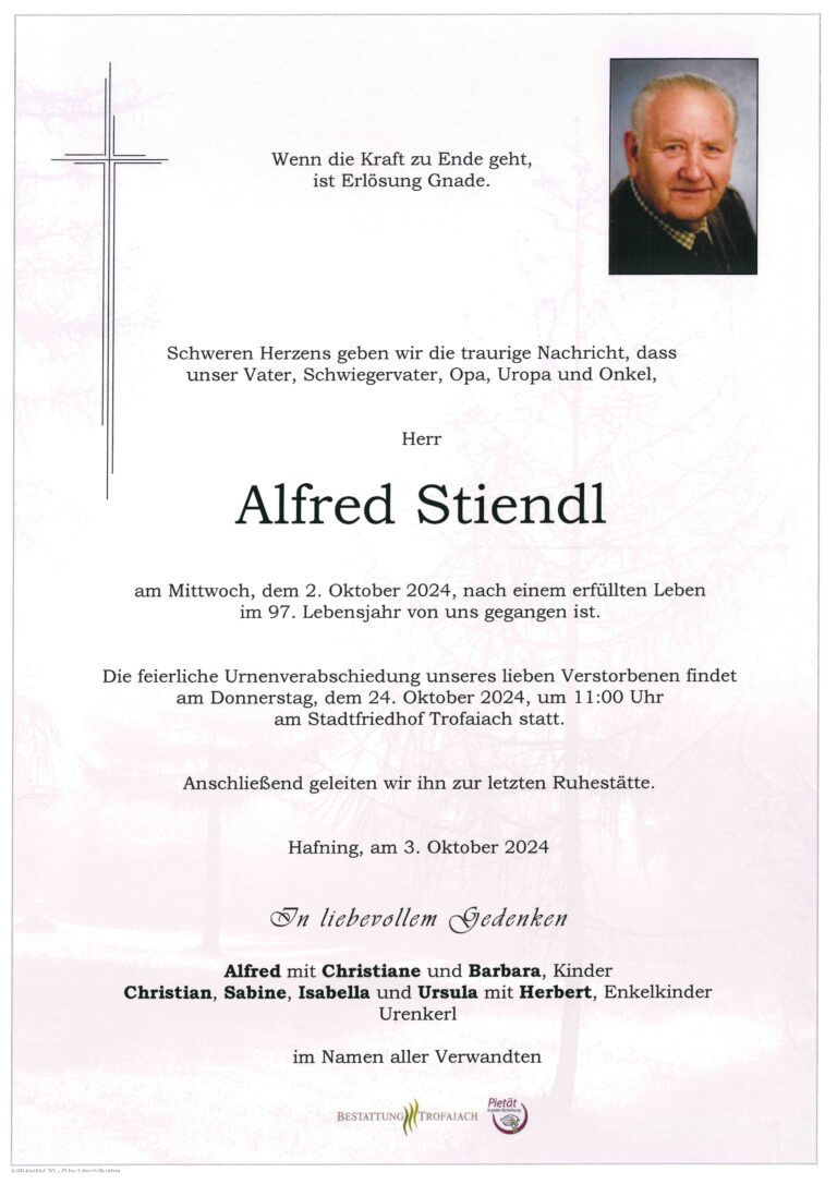 Alfred Stiendl - Stadtwerke Trofaiach