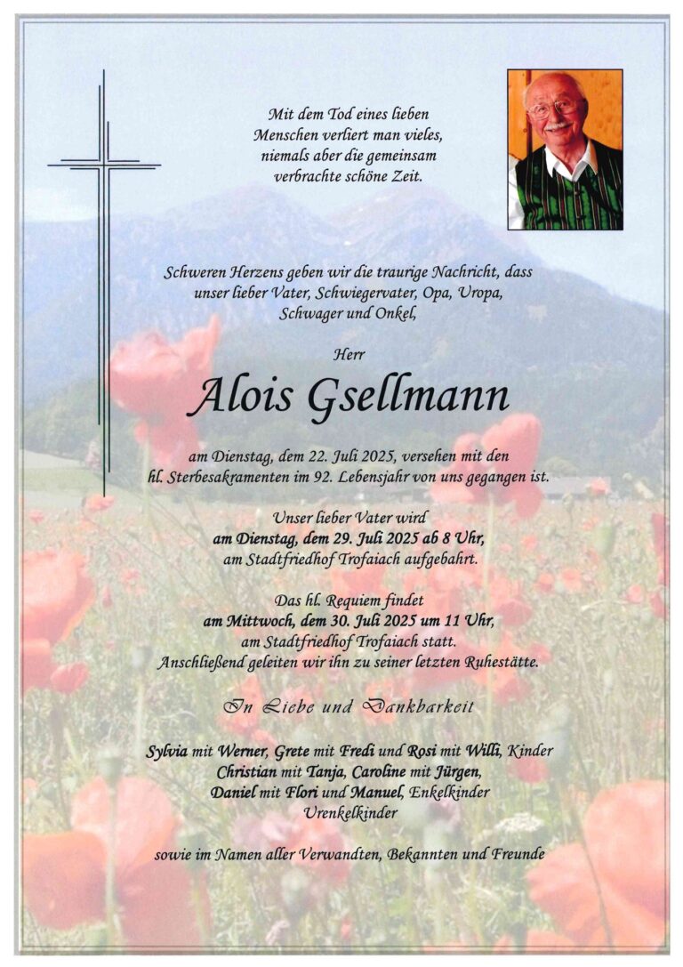 Gsellmann Alois - Stadtwerke Trofaiach